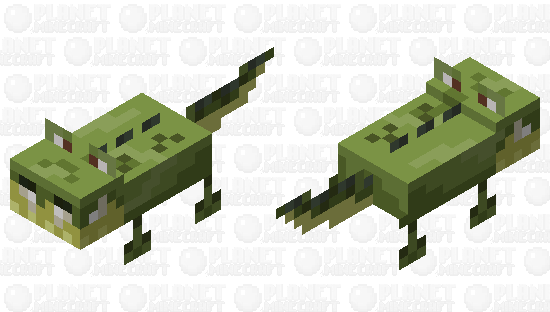 Crocodile Minecraft Mob Skin