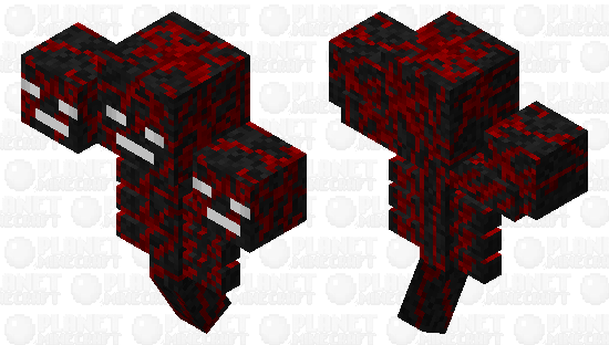 Blood Wither Minecraft Mob Skin