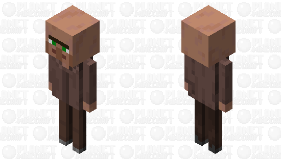 Villager skeleton Minecraft Mob Skin