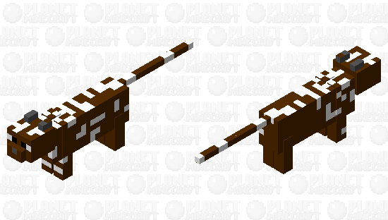 Cowalot (Ocelot and Cow mix) Minecraft Mob Skin