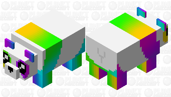 Pandarina skin Minecraft Mob Skin
