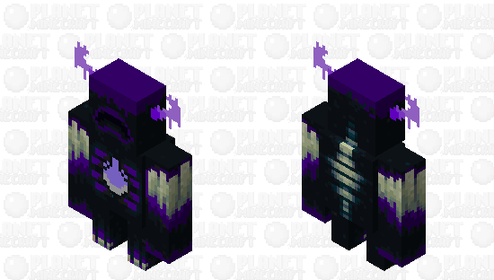 Amethyst Warden Minecraft Mob Skin