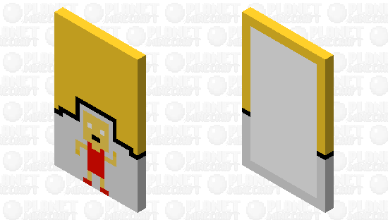 Lisa Simpson cape Minecraft Mob Skin