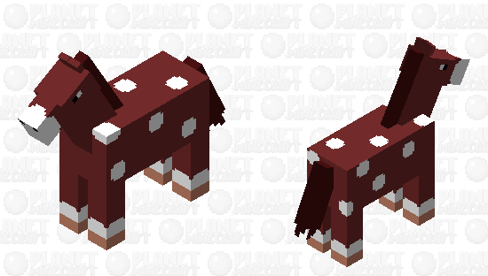 wild horse Minecraft Mob Skin