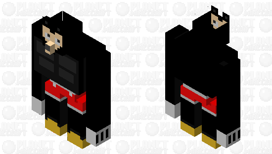 Giga Mickey Mouse Minecraft Mob Skin
