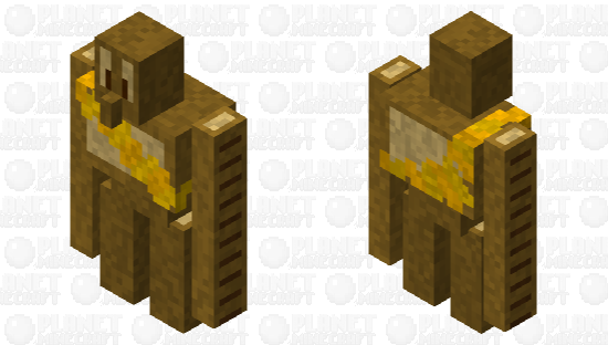 Bread Golem 🍞 Minecraft Mob Skin