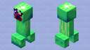 Modern Creeper Minecraft Mob Skin