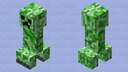 Modern Creeper Minecraft Mob Skin
