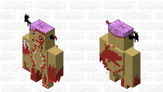 Experiment Parasite 1 Minecraft Mob Skin