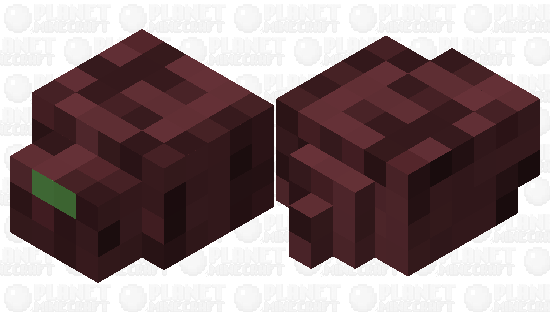 Red Endermite Minecraft Mob Skin