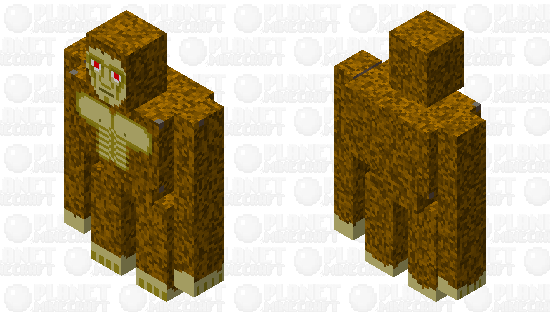 Bigfoot Minecraft Mob Skin