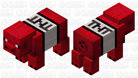 TnT Pig [Jam Entry] Minecraft Mob Skin