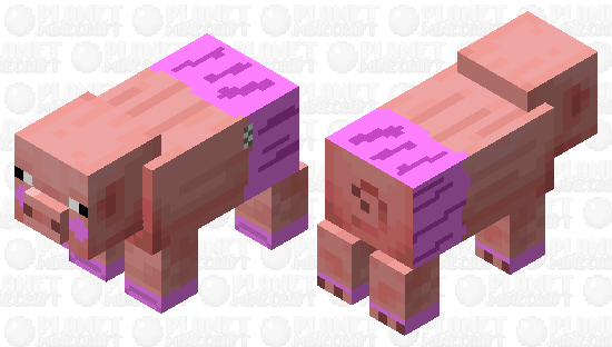 Cremated Pig Minecraft Mob Skin