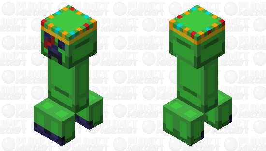 leader creeper Minecraft Mob Skin