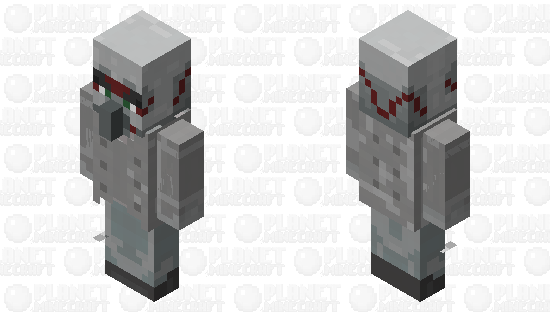 Fierce illager Minecraft Mob Skin