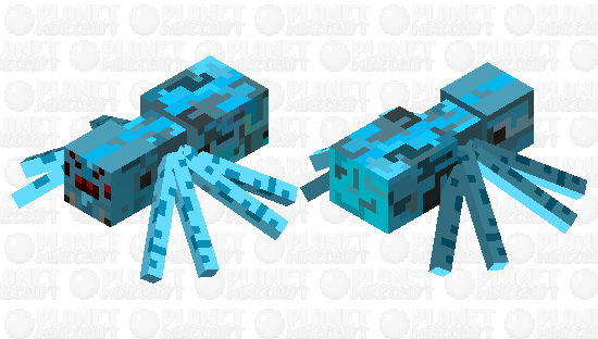 Frost spider Minecraft Mob Skin