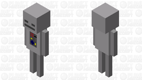 Robot Minecraft Mob Skin