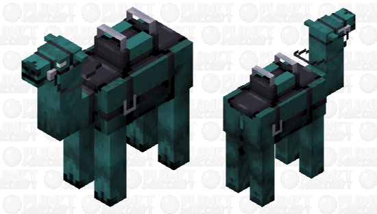 Wanderer Camel Minecraft Mob Skin