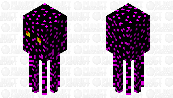 Obsidian squid Minecraft Mob Skin