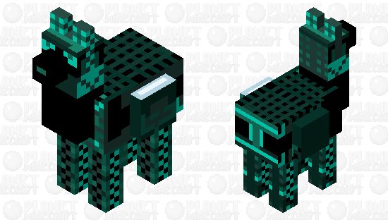 Deep diver lama Minecraft Mob Skin