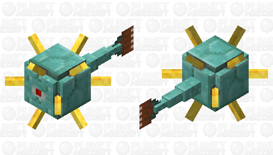 New Guardian design Minecraft Mob Skin