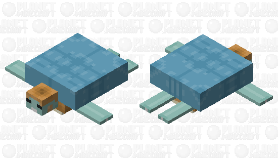 Chewtle [MY PET TURTLE DIED] Minecraft Mob Skin