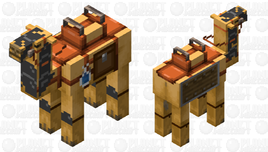 Armoered Camel (Zombie Apockulips) Minecraft Mob Skin
