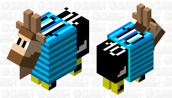 Messi Goat Minecraft Mob Skin