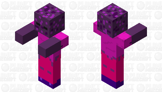 pink/purple zombie Minecraft Mob Skin