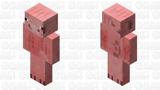 Piglin to Pigman Minecraft Mob Skin