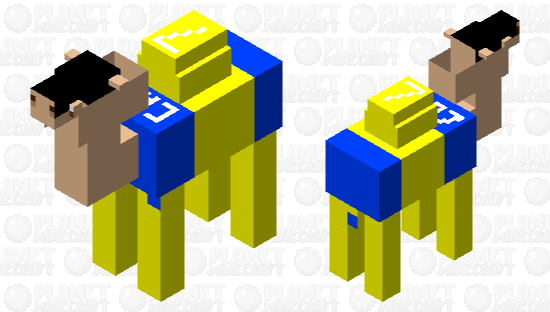 Ronaldo Camel Minecraft Mob Skin