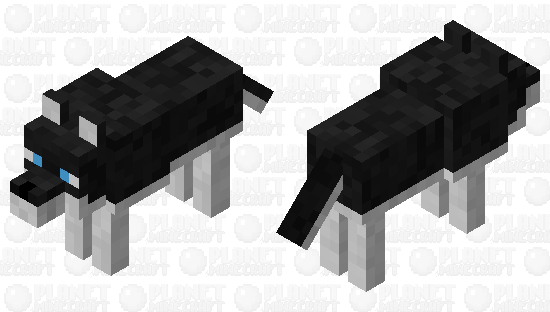 Husky Minecraft Mob Skin