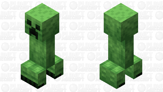creeper remastered Minecraft Mob Skin
