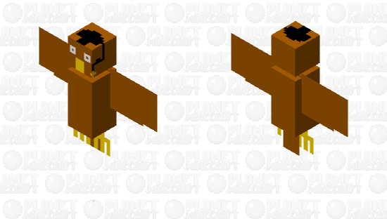Hoot Animal World Minecraft Mob Skin