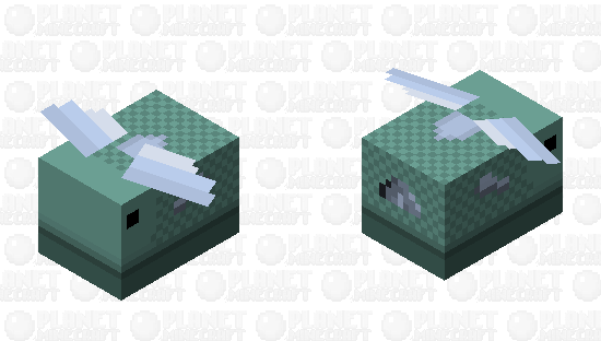 Flying Fish Minecraft Mob Skin
