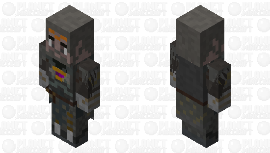 Ketheric Thorm BG3 Minecraft Mob Skin