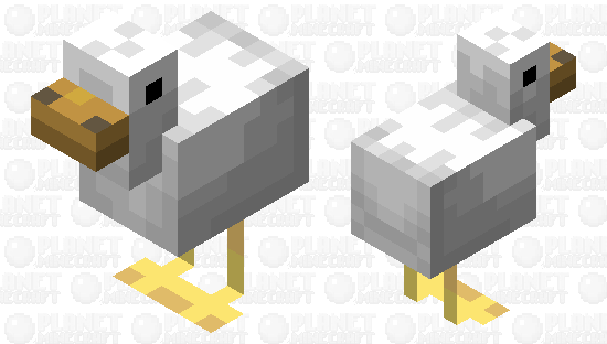 Seagull Minecraft Mob Skin