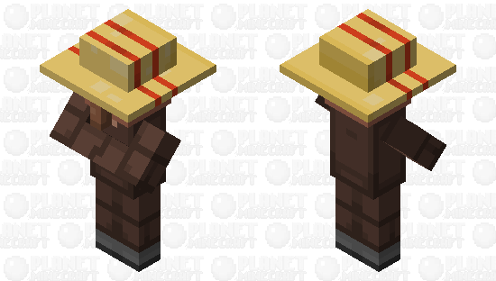 Villager ~ Farmer Minecraft Mob Skin