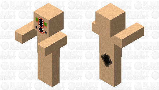 SCP 173 [The Statue] Minecraft Mob Skin