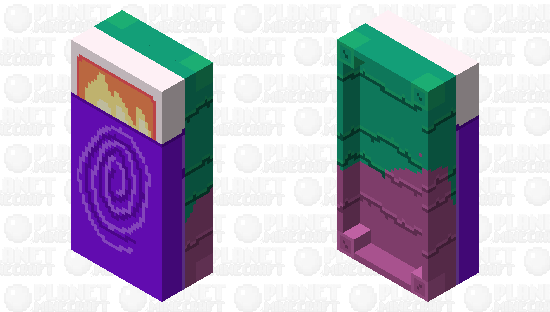 Custom Nether Bed Minecraft Mob Skin