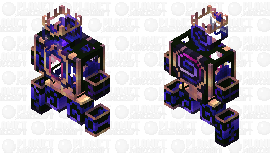 Void golem Minecraft Mob Skin