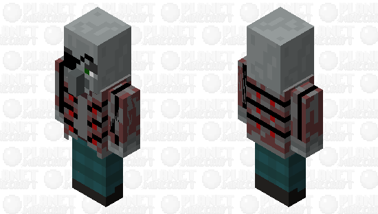 Bob The Great Pillager Minecraft Mob Skin