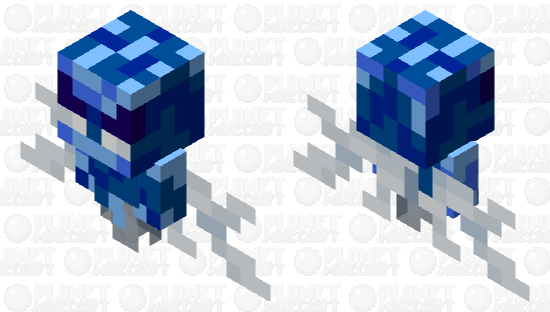 Blue vex Minecraft Mob Skin