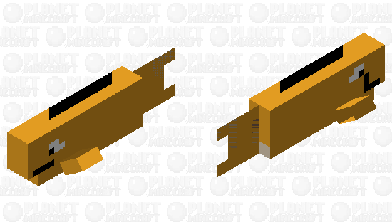 fish from goldfish Minecraft Mob Skin