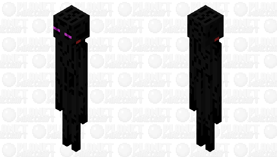 ender man Minecraft Mob Skin