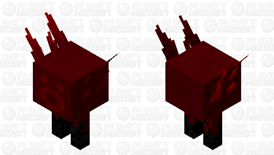 Custom Strider Minecraft Mob Skin