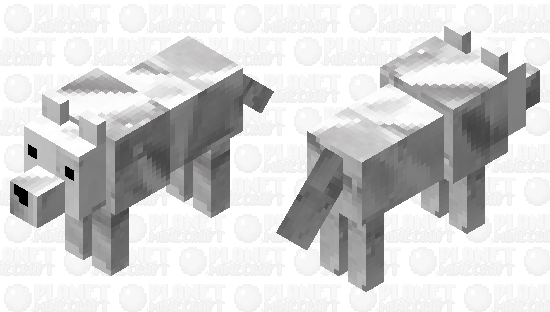 Paperdog Minecraft Mob Skin