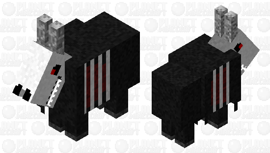 Wendigo Goat Minecraft Mob Skin