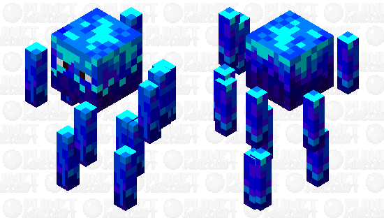 Soul Blaze Minecraft Mob Skin