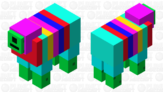Alien sheep Minecraft Mob Skin